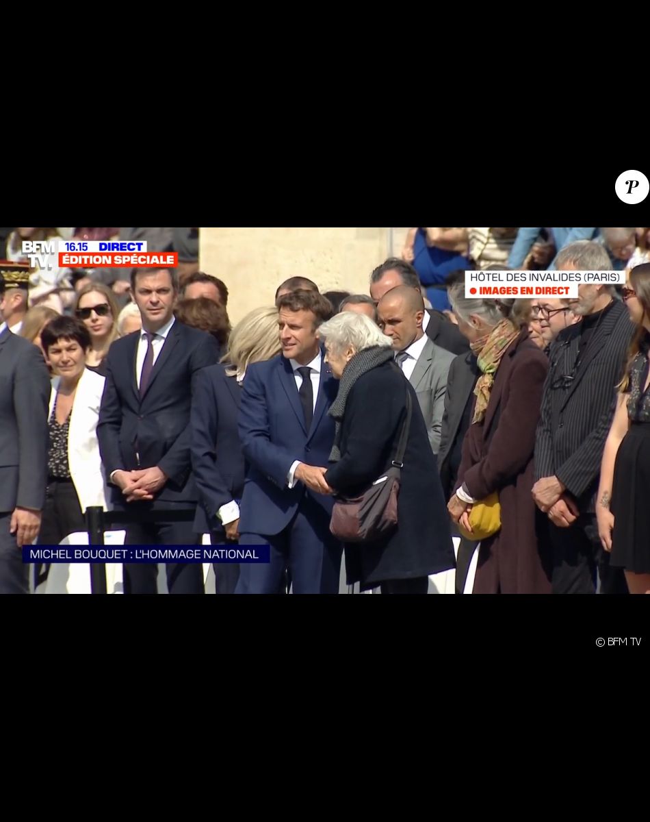 Hommage national à Michel Bouquet : sa veuve Juliette Carré digne et ...