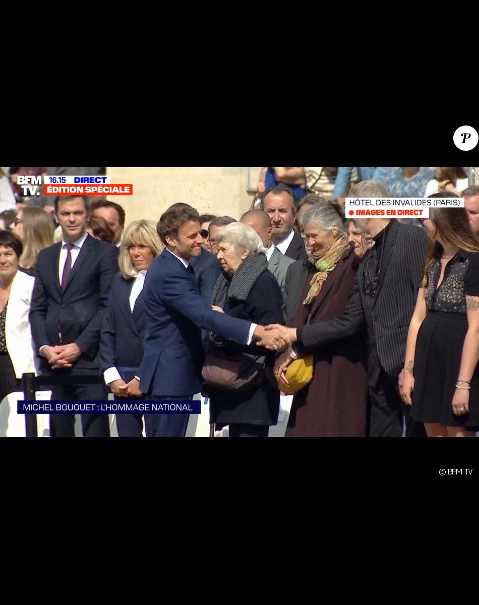 Hommage national à Michel Bouquet : sa veuve Juliette Carré digne et ...
