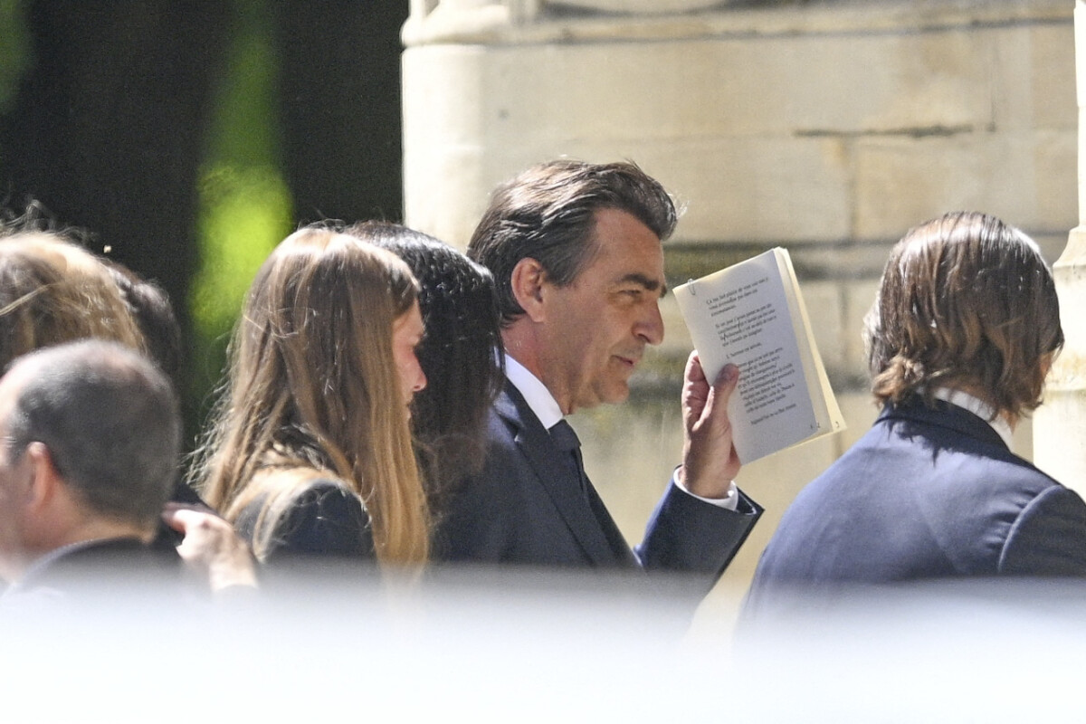Photo : Le chef Yannick Alléno - Obsèques d'Antoine Alléno (fils du ...