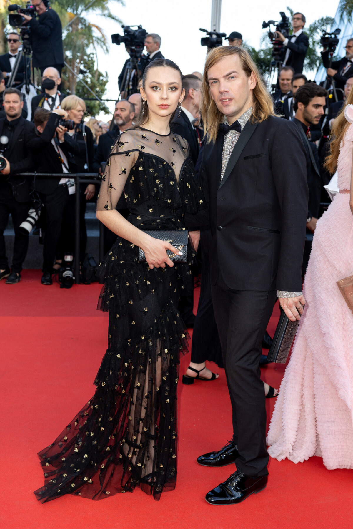 Photo : Agathe de Fontenay et Christophe Guillarmé - Montée des marches ...