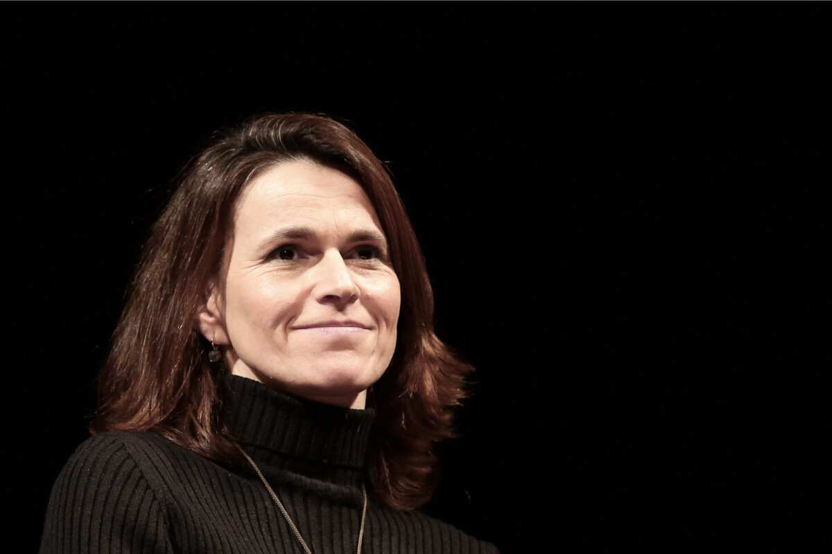 Photo : Aurélie Filippetti durant une rencontre-débat sur la thématique ...