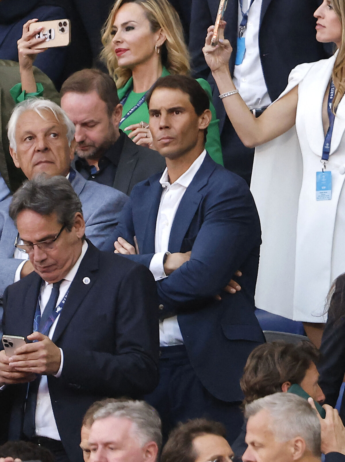 Photo : Rafael (Rafa) Nadal - People à la finale de la la Ligue des ...