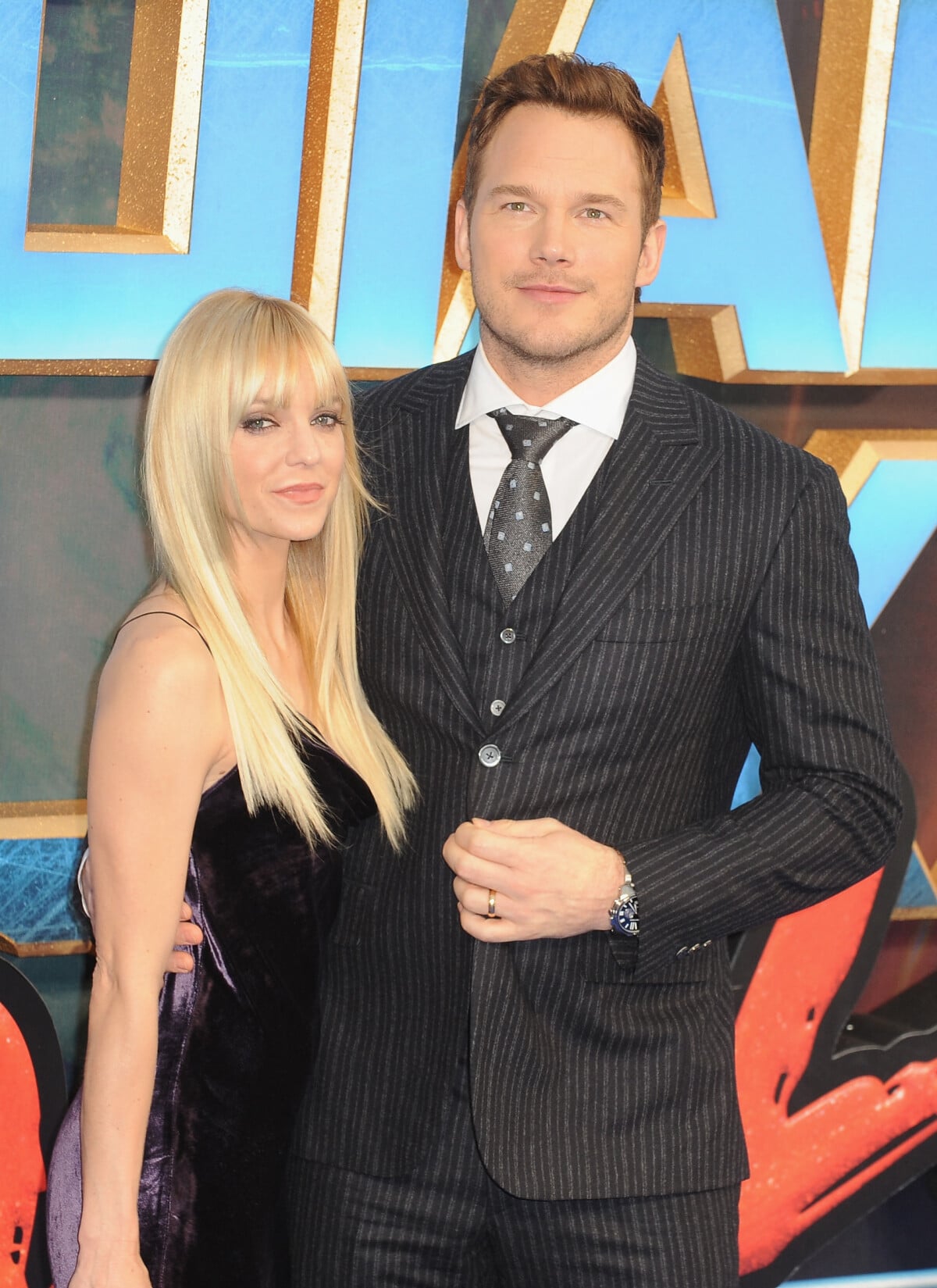 Photo : Anna Faris et son mari Chris Pratt à la première du film 'Les ...