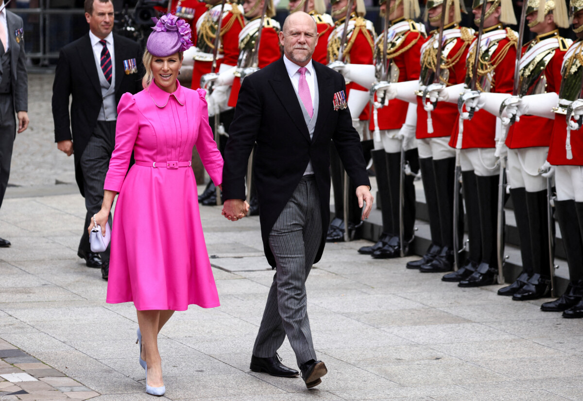 Photo : Zara Tindall et son mari Mike - Les membres de la famille ...