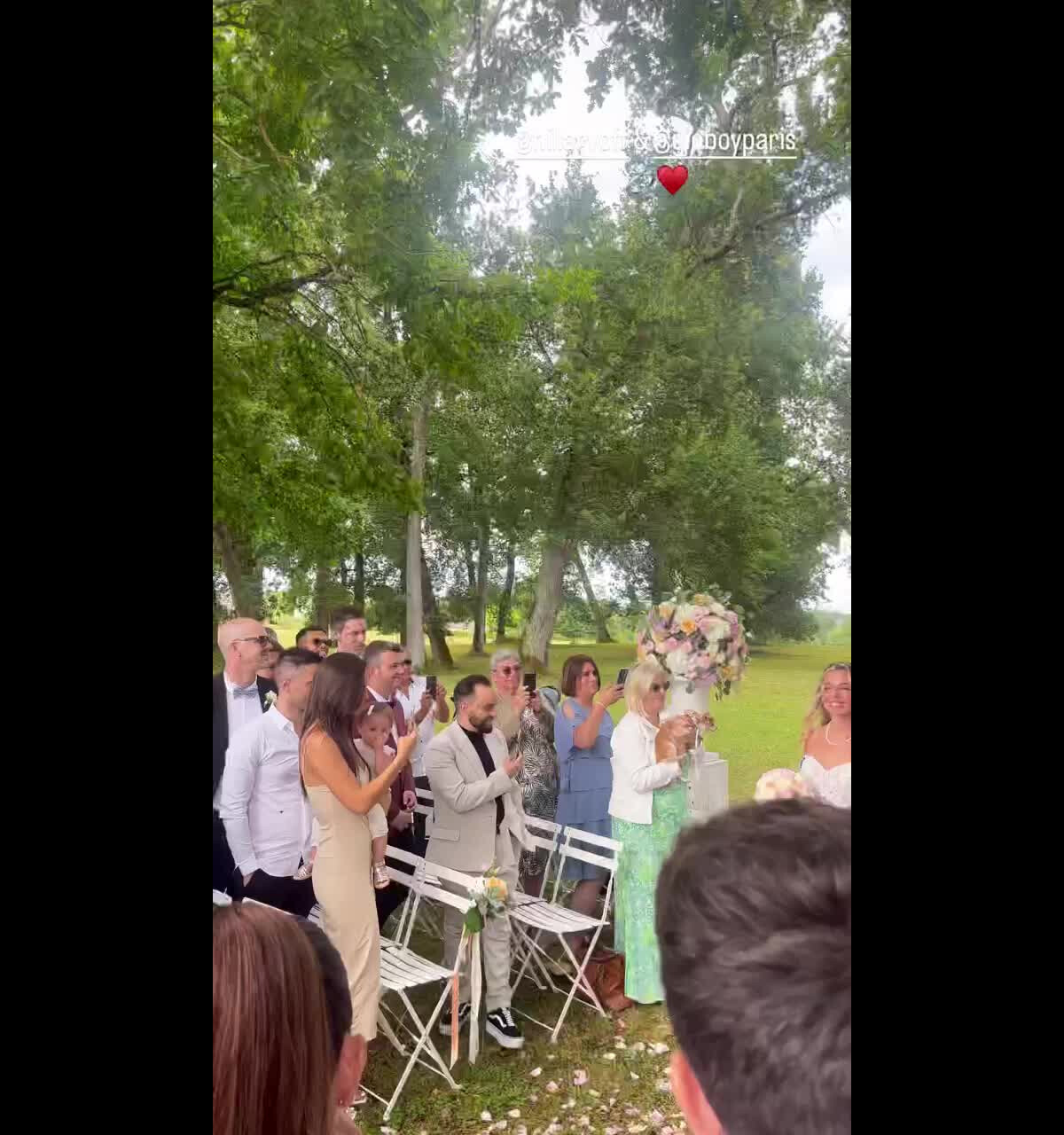 Vidéo : Mariage d'Hillary et de Giovanni : images de sa sublime robe de ...
