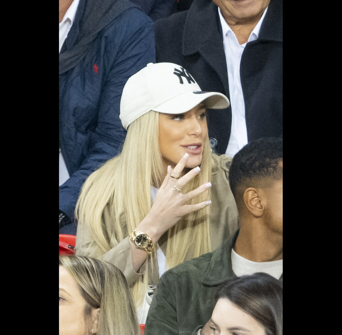 Photo : Taylor Ward (girlfriend Riyad Mahrez) - People assistent à la ...