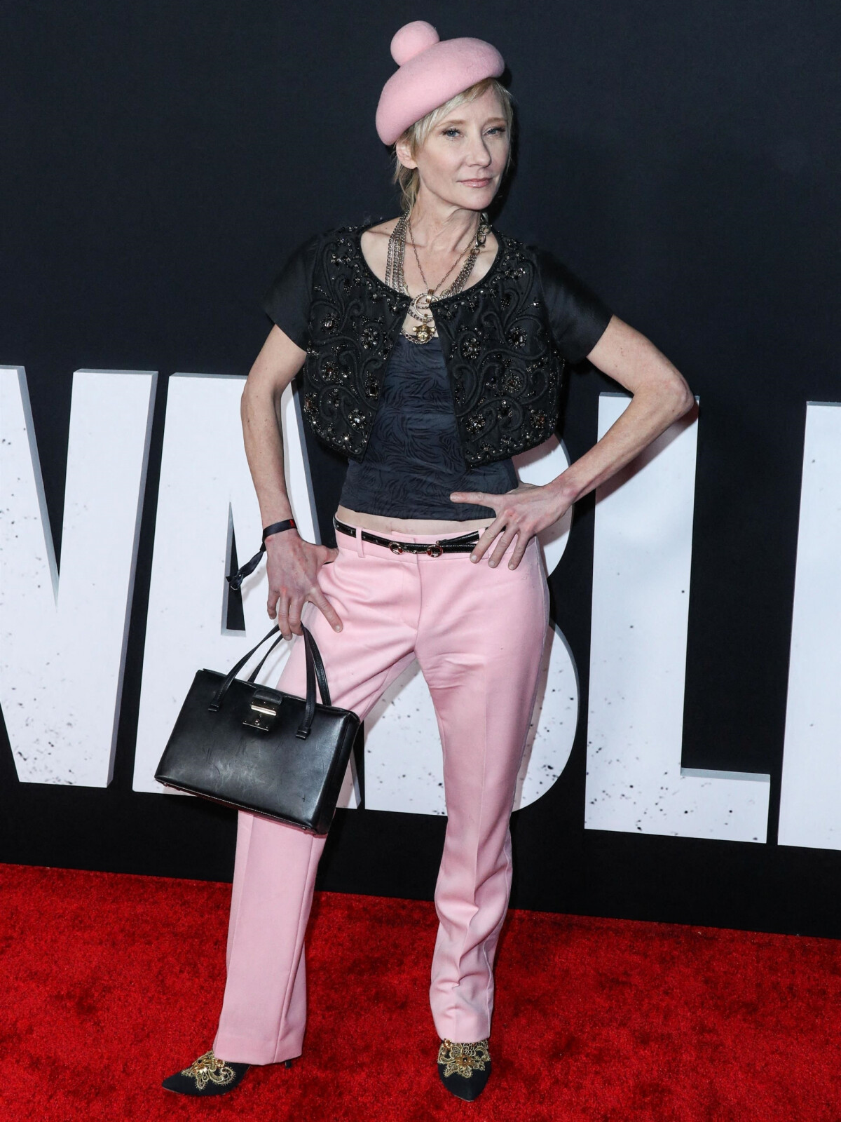 Photo : Anne Heche à la première du film "The Unforgivable" à Paris, le ...