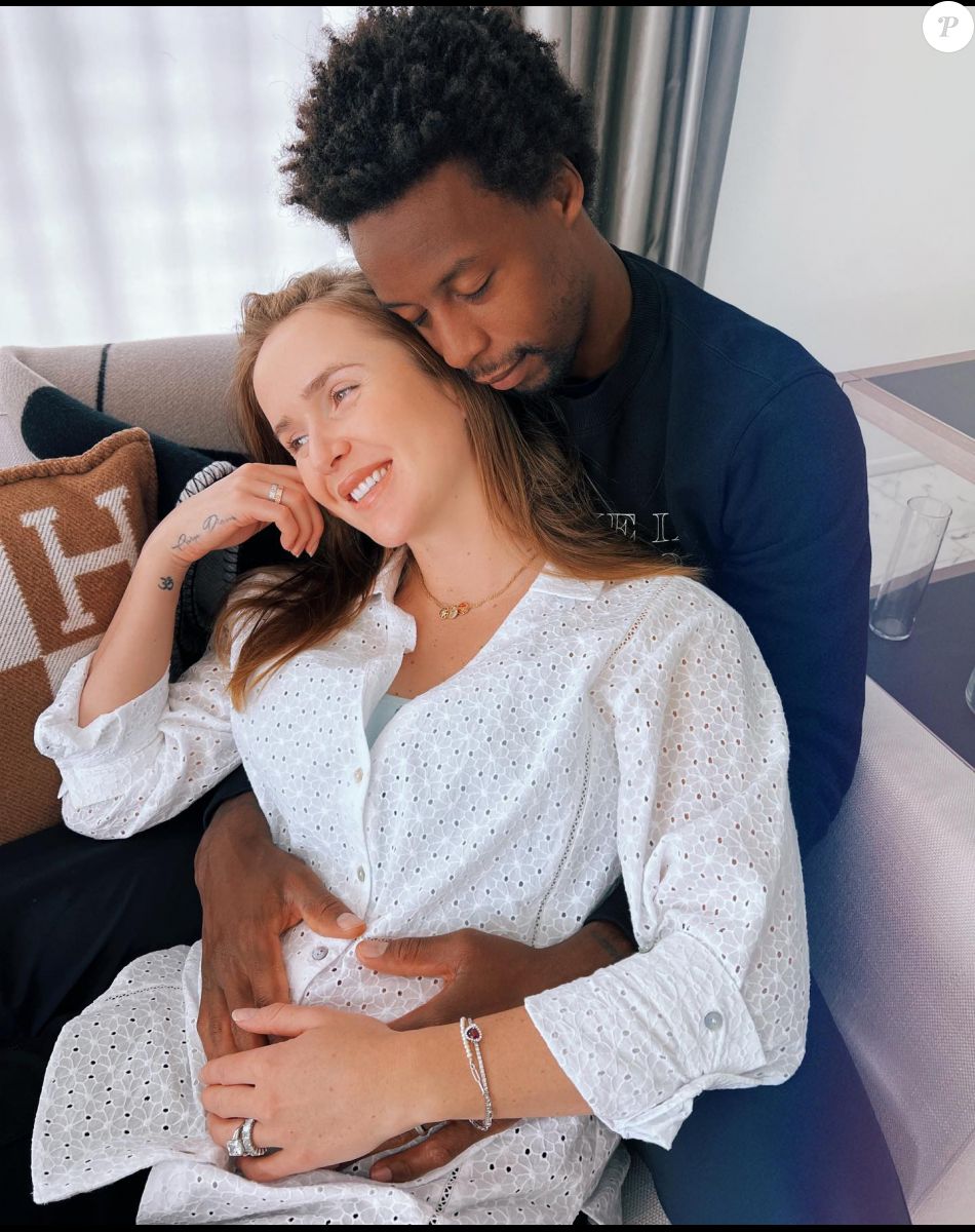 Gaël Monfils bientôt papa : sa femme Elina Svitolina dévoile son baby ...
