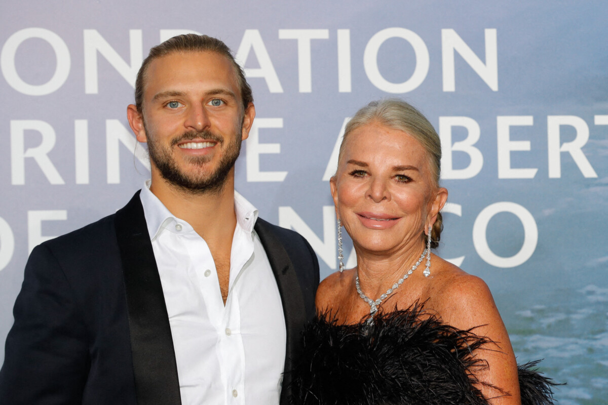 Photo : Tina Green et Brandon lors du photocall du gala "Monte-Carlo ...