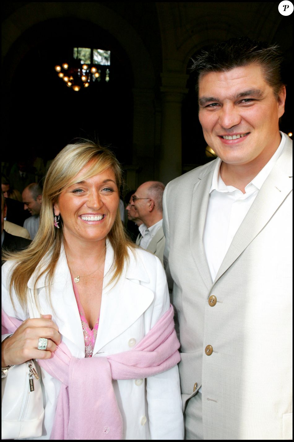 David Douillet et sa femme - Mariage de Mimie Mathy et Benoist Gérard ...