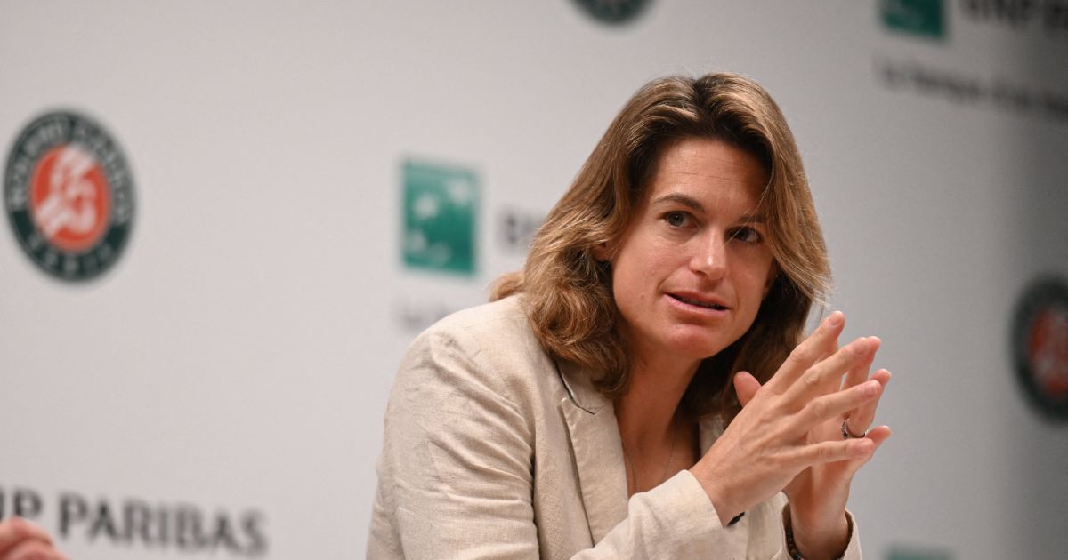 Amelie Mauresmo - Amélie Mauresmo participe à la conférence de presse ...