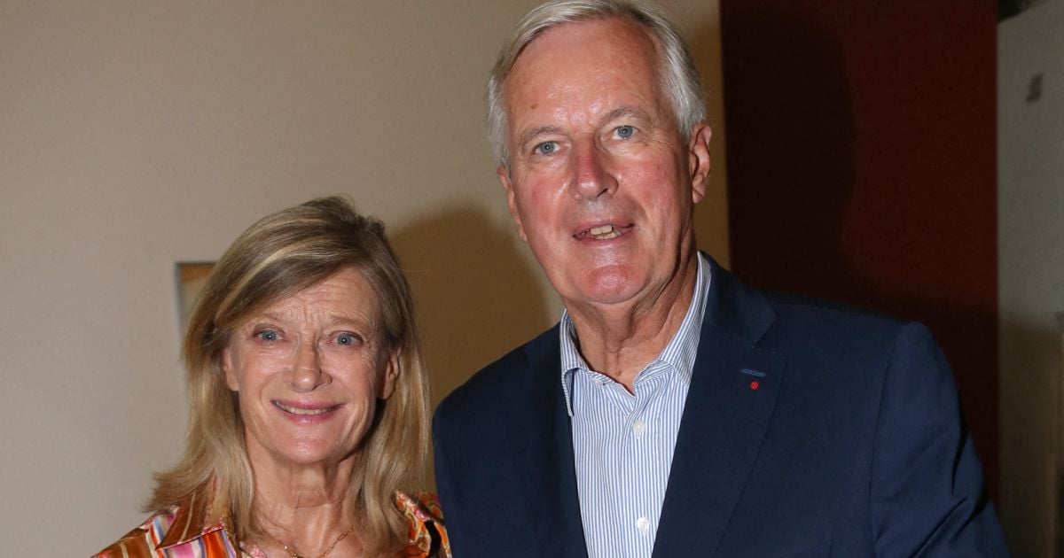 Michel Barnier et sa femme Isabelle Barnier - Vernissage de l ...