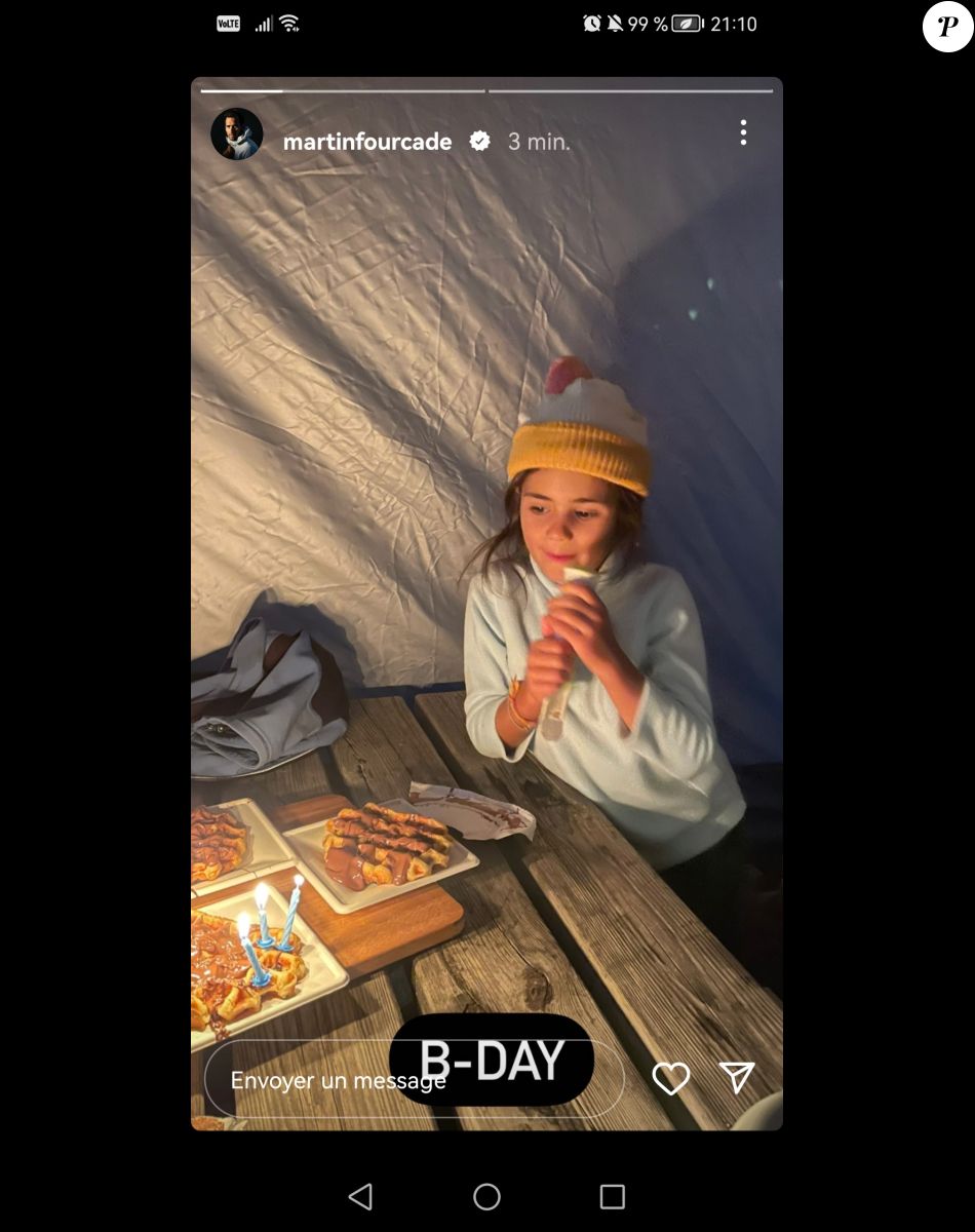 Martin Fourcade passe un anniversaire très nature pour les 7 ans de son ...