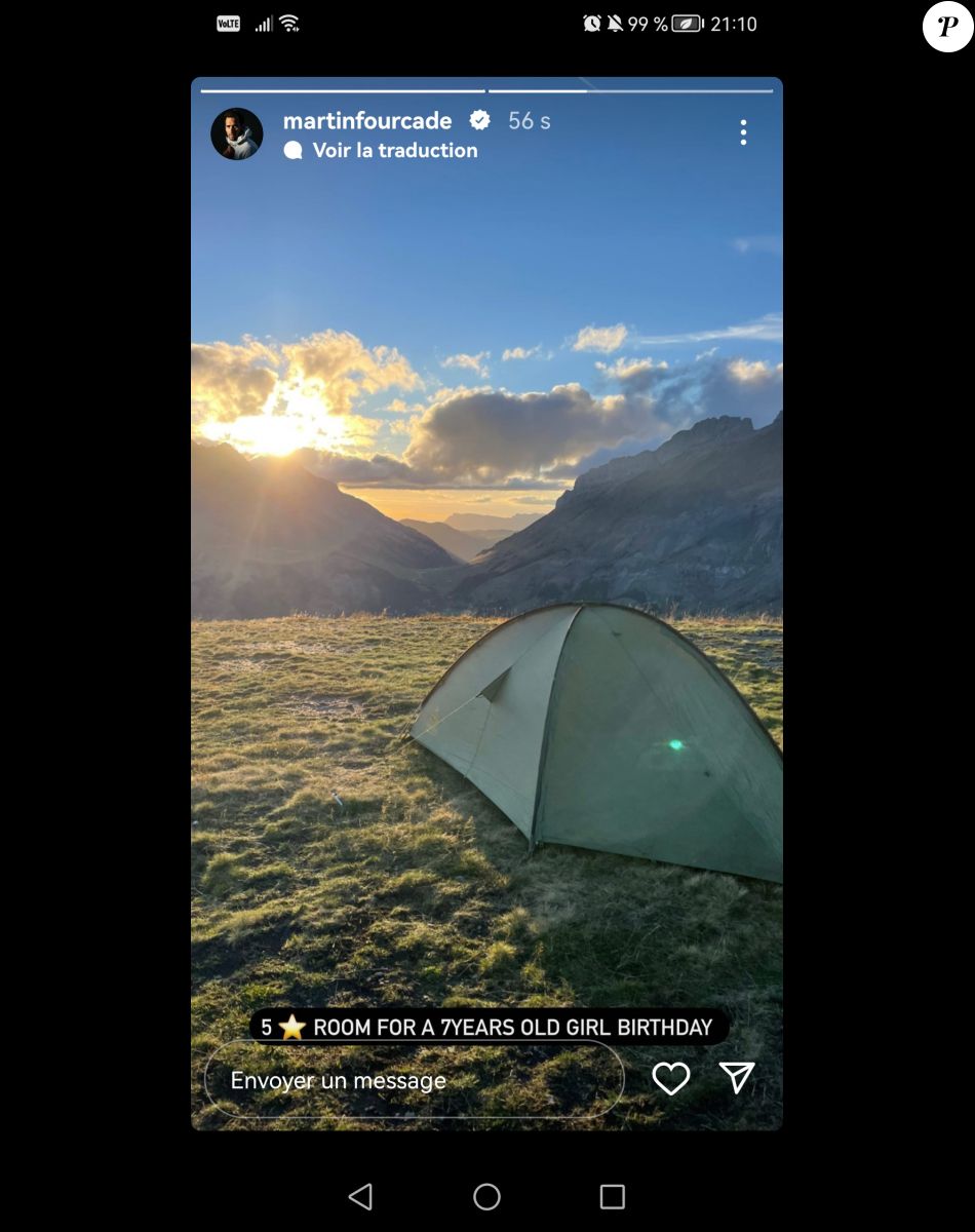 Martin Fourcade passe un anniversaire très nature pour les 7 ans de son ...