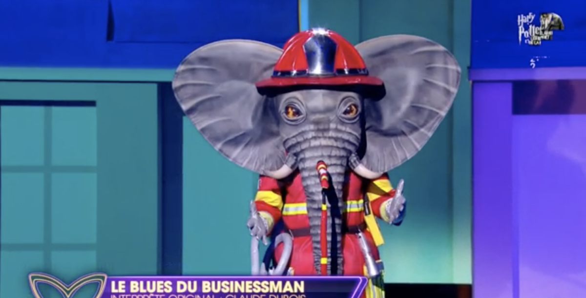 Photo : L'Éléphant dans "Mask Singer" - TF1 - Purepeople
