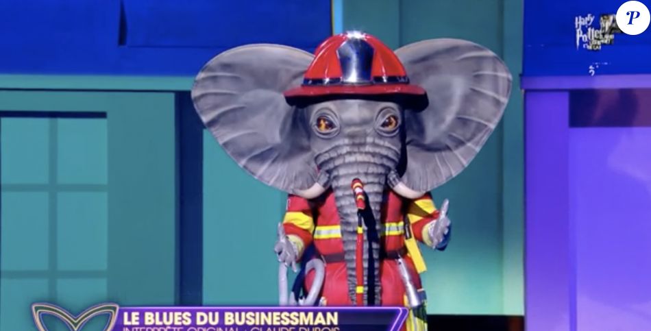 L'Éléphant dans Mask Singer - TF1 - Purepeople