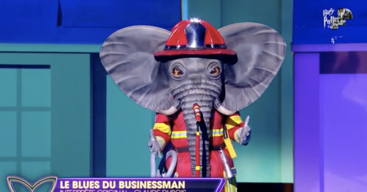 L'Éléphant dans Mask Singer - TF1 - Purepeople