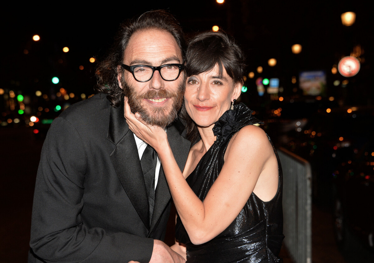 Photo : Romane Bohringer et son compagnon Philippe Rebbot lors de la ...