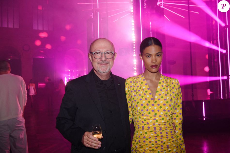 Sandro Veronesi, Tina Kunakey - Soirée Calzedonia Calzedomania au ...