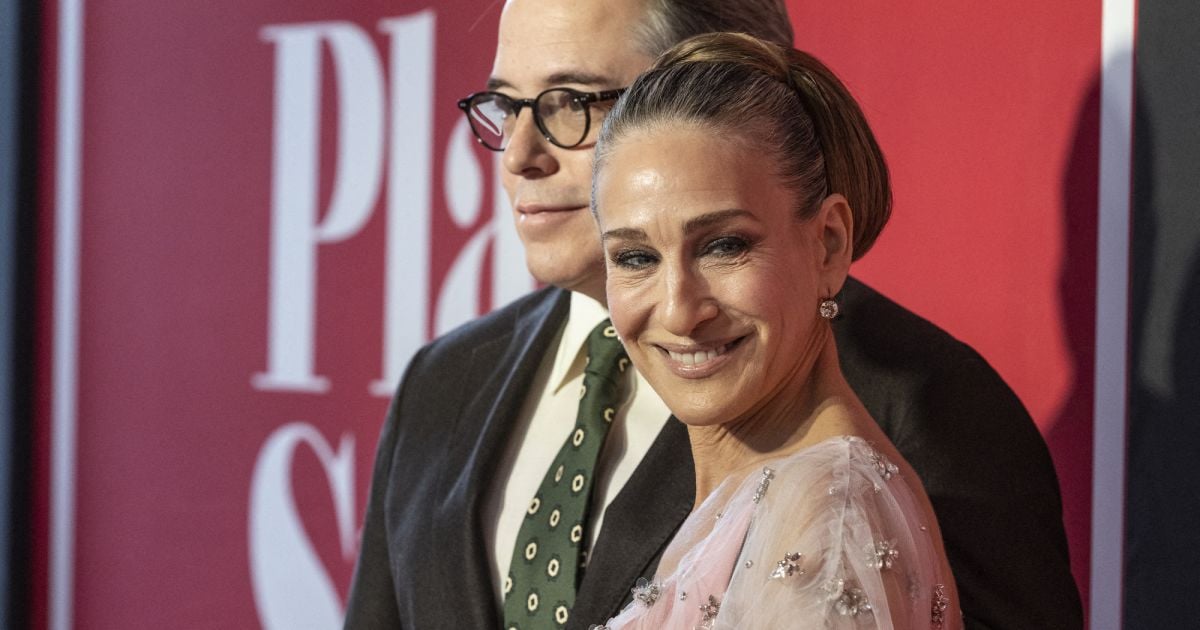 Matthew Broderick et sa femme Sarah Jessica Parker - Photocall de la ...