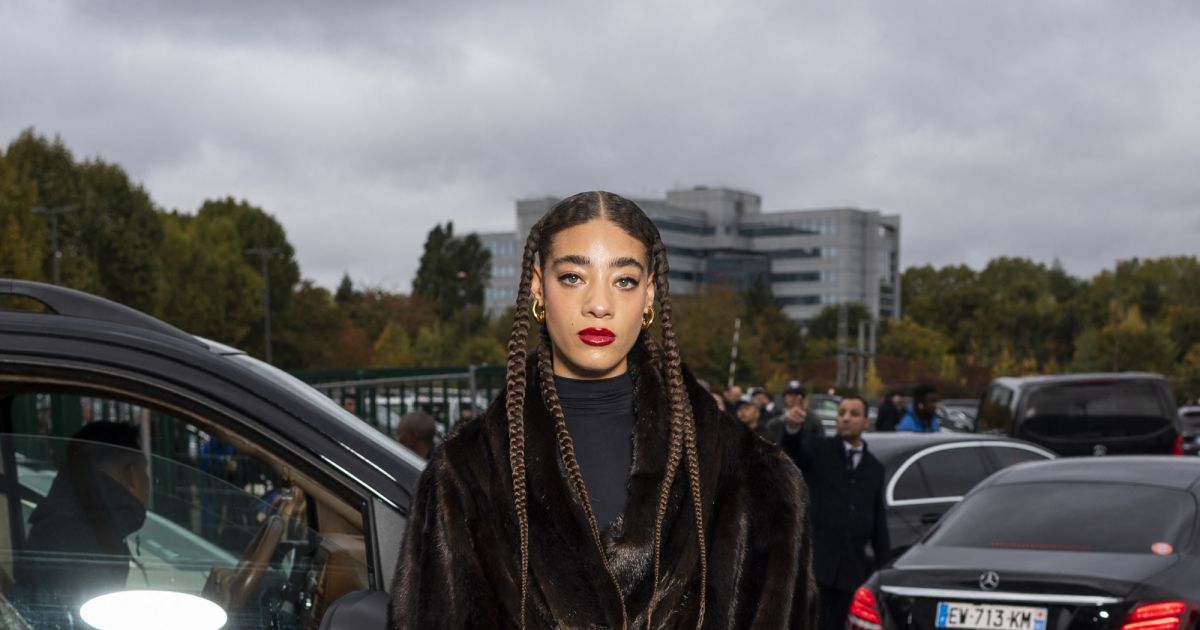 Reign Judge - Arrivées au défilé Balenciaga, Collection Femme Prêt-à ...