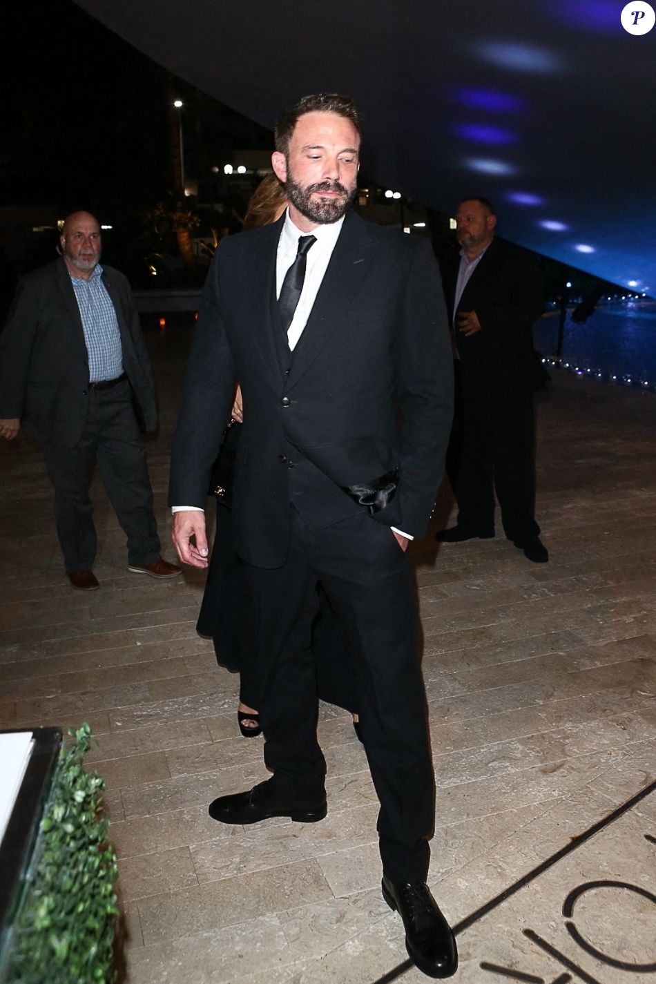 Exclusif - Ben Affleck - Les célébrités arrivent à l'hommage funèbre de ...