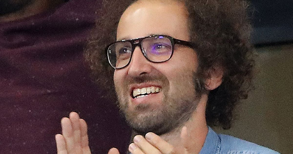 Thomas Bangalter (groupe Daft Punk) dans les tribunes lors de la Ligue ...