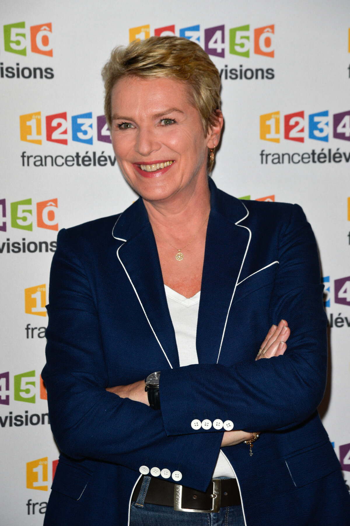 Photo : Élise Lucet lors du photocall de la présentation de la nouvelle ...