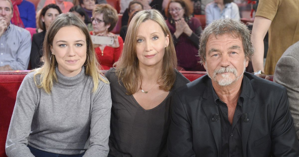 Catherine Marchal, Olivier Marchal et leur fille Zoé Marchal ...