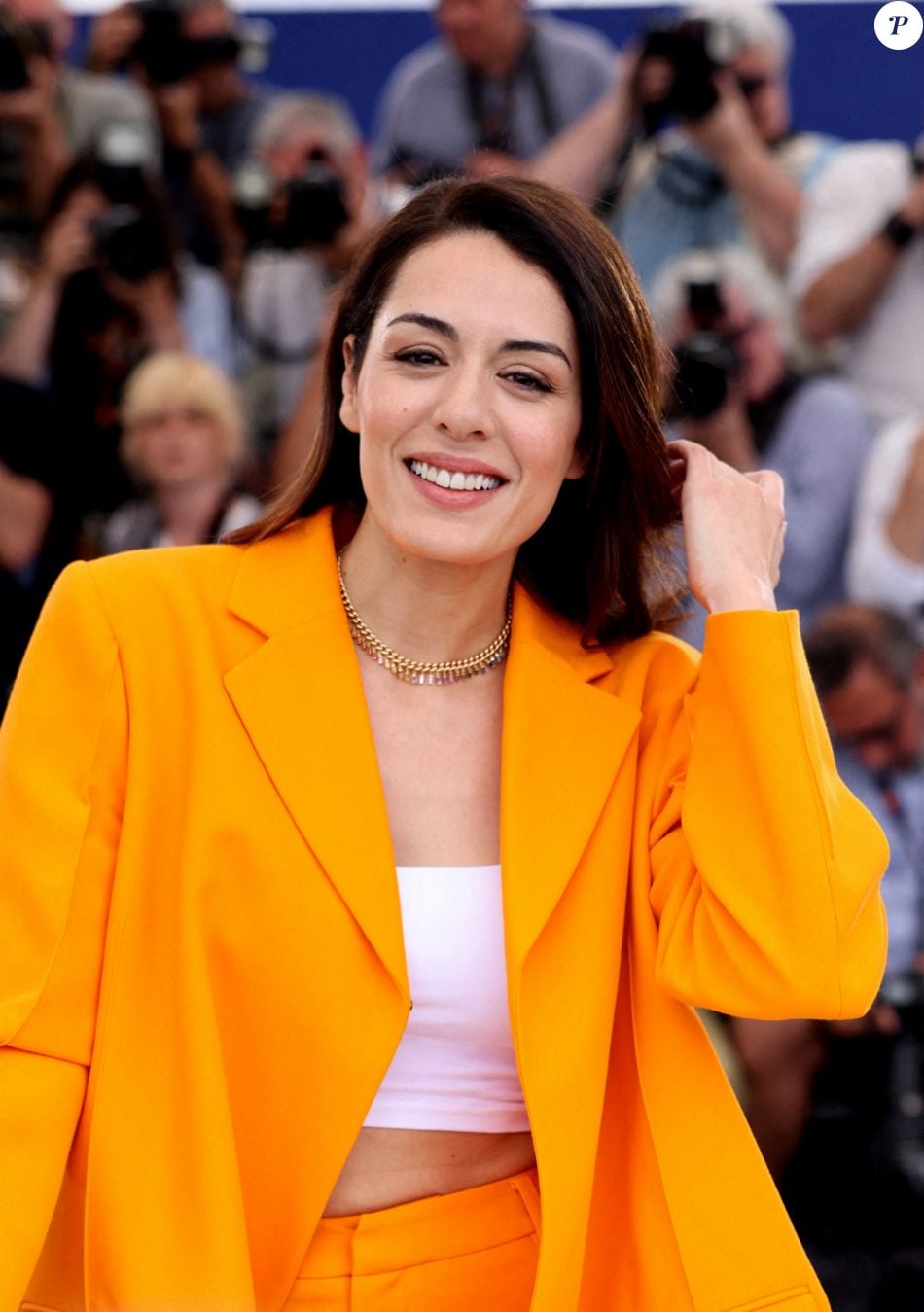 Sofia Essaïdi au photocall du film Nostalgia lors du 75ème Festival International du Film de ...