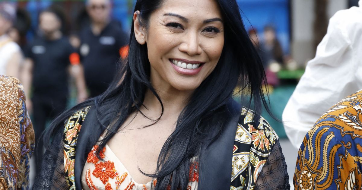 Anggun - Inauguration de l'expostion Indonésie : de Java à Bali au BHV ...