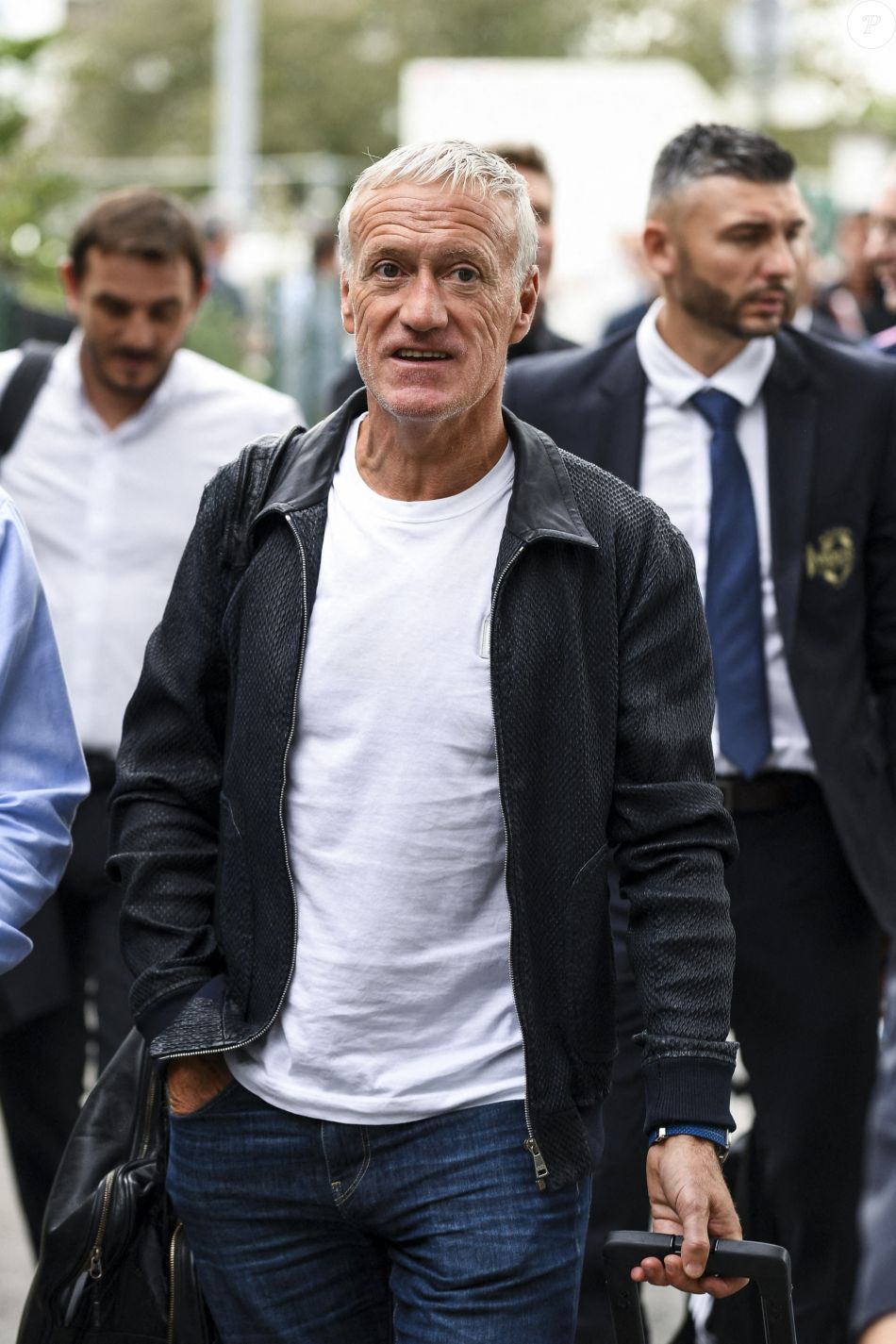 Exclusif - Didier Deschamps - Backstage du match de football caritatif ...