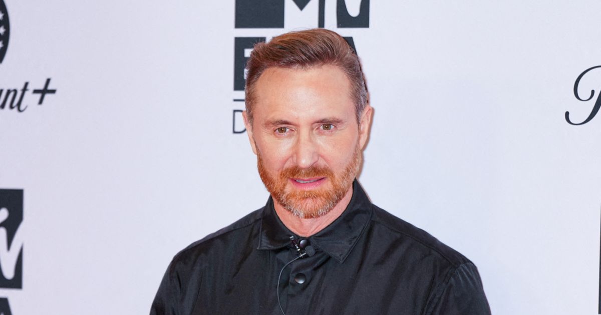 David Guetta au photocall des MTV Europe Music Awards 2022 à Dusseldorf ...