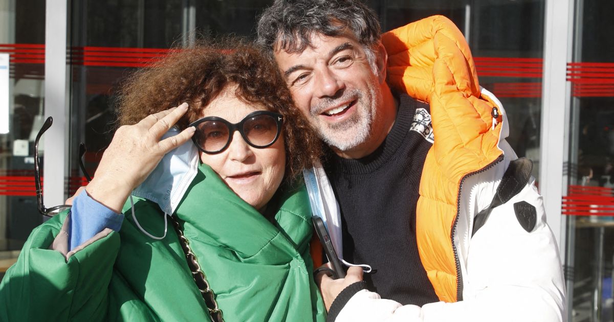 Exclusif - Valérie Mairesse et Stéphane Plaza à la sortie des studios ...