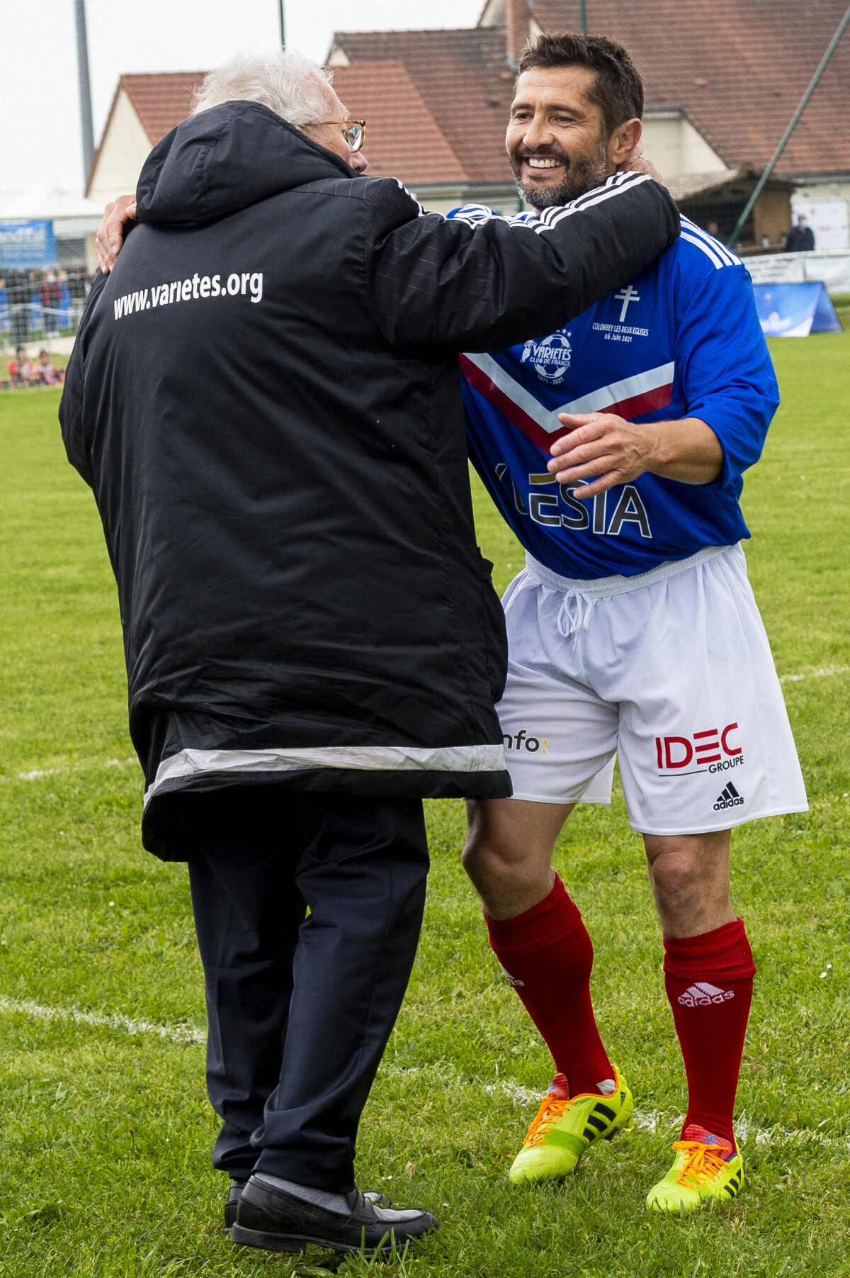 Photo : Semi Exclusif - Bixente Lizarazu lors du match d'inauguration ...