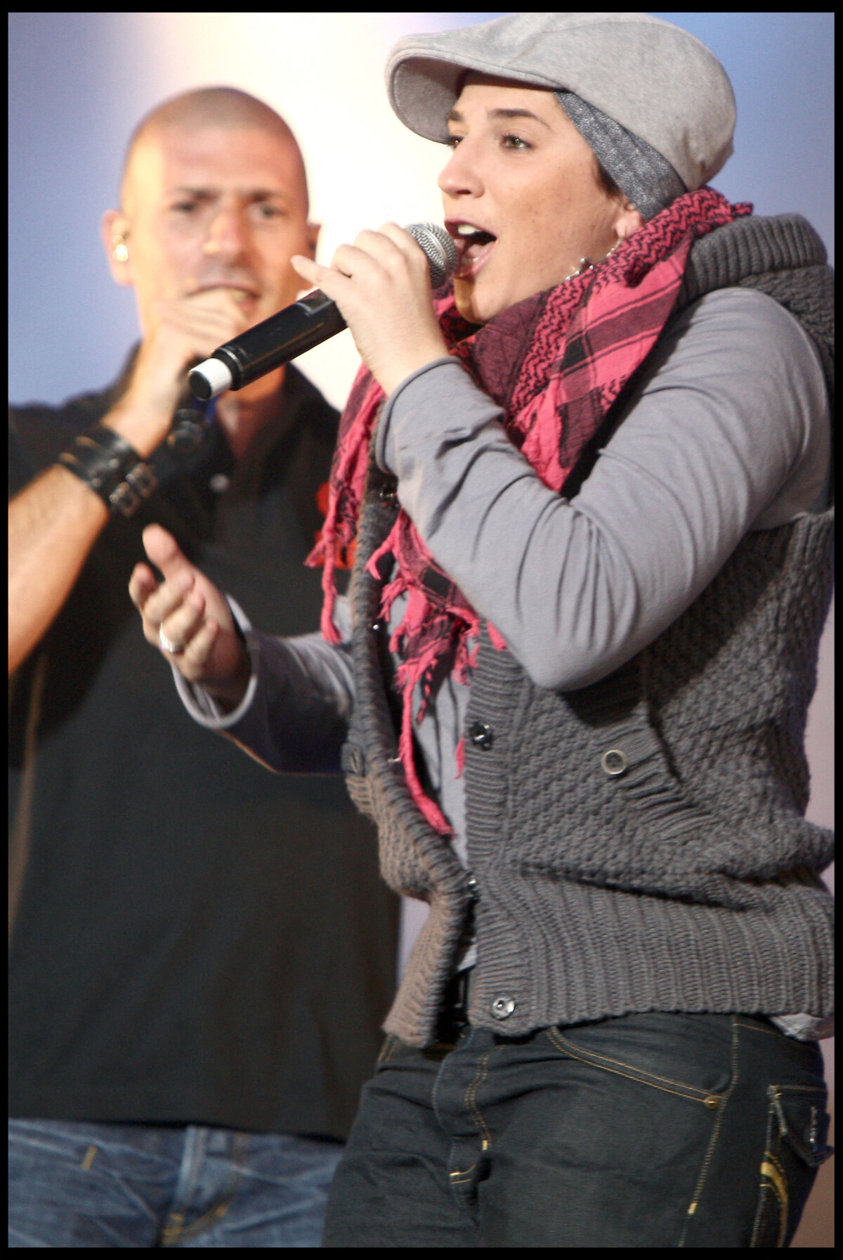 Photo : Akhenaton (Philippe Fragione) du groupe IAM et Diam's en ...