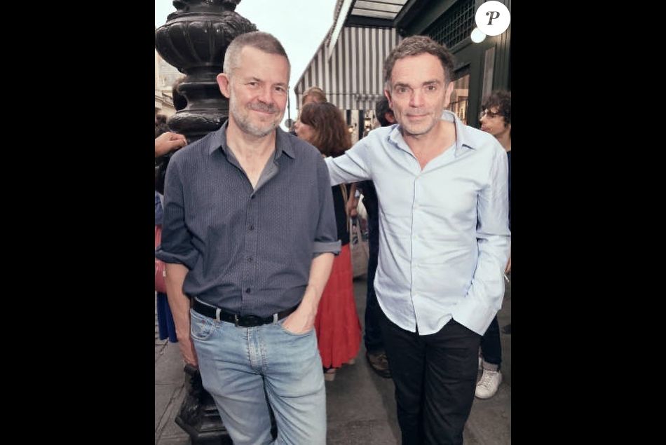 Eric Naulleau et Yann Moix sur Instagram. Le 26 août 2022. - Purepeople