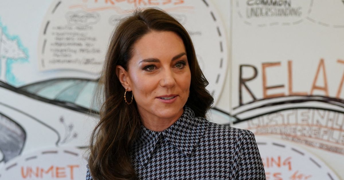 Catherine (Kate) Middleton, princesse de Galles, lors d'une visite au ...