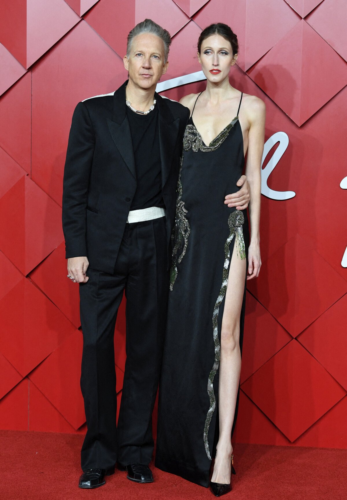 Photo : Anna Cleveland & Jefferson Hack au photocall de la soirée des ...