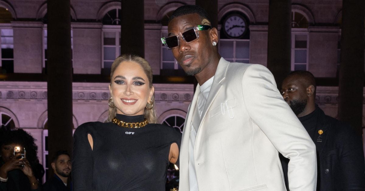 Paul Pogba et sa femme Maria Zulay Salaues - Arrivées et sorties du ...