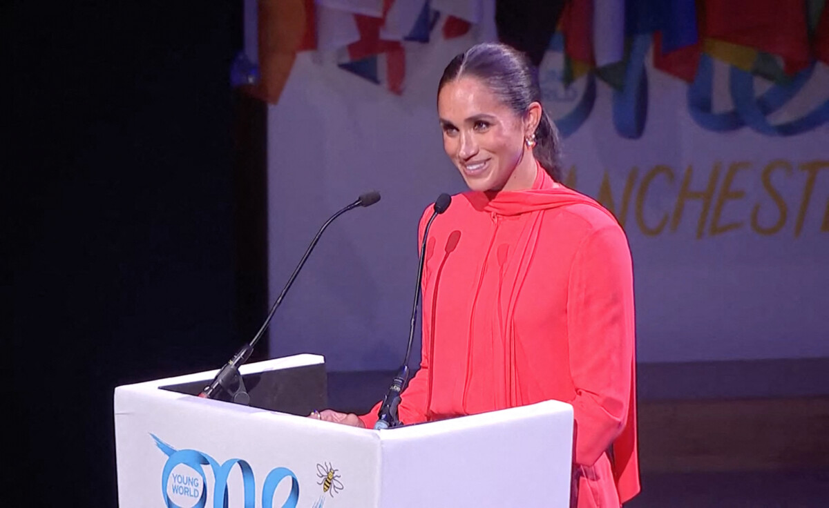 Photo : Première allocution publique de Meghan Markle au Royaume-Uni ...