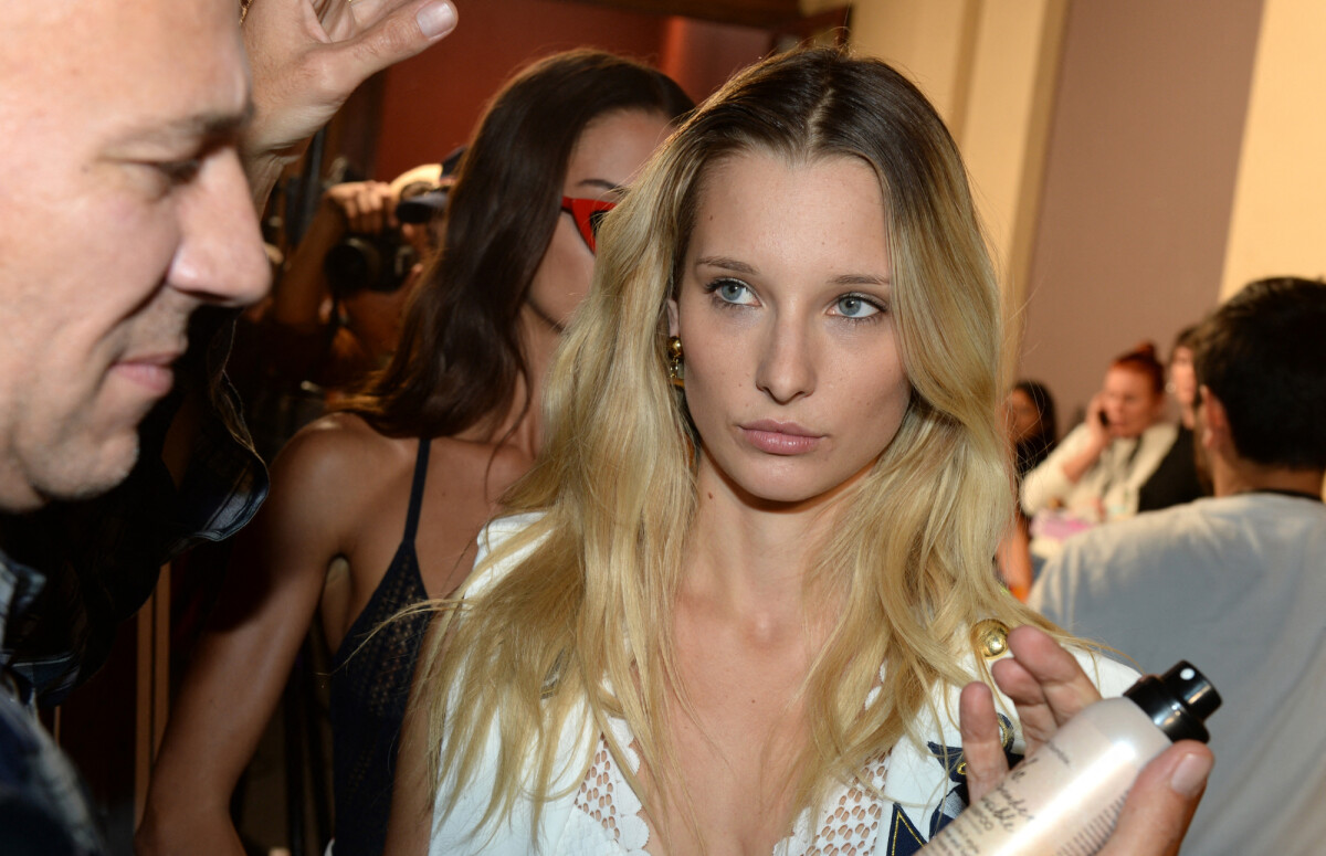 Photo : Ilona Smet - Backstage du "Etam Live Show 2018" aux Beaux-Arts à Paris, le 25 septembre ...