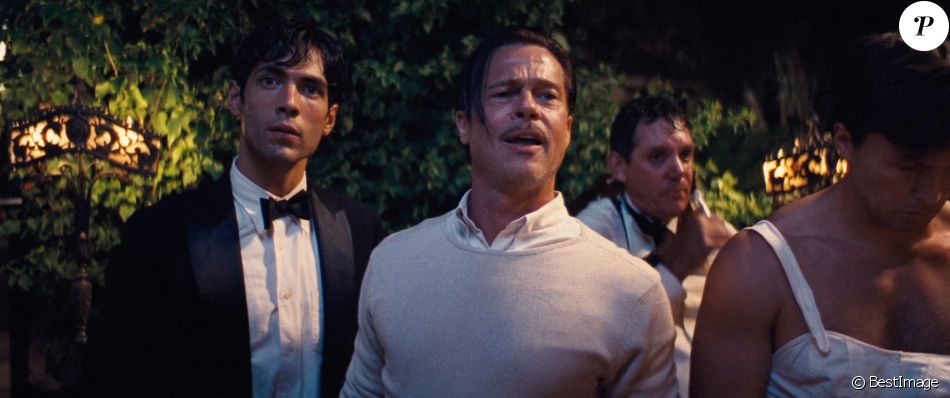 Brad Pitt dans le film BABYLON de Damien Chazelle. © JLPPA/Bestimage - Purepeople