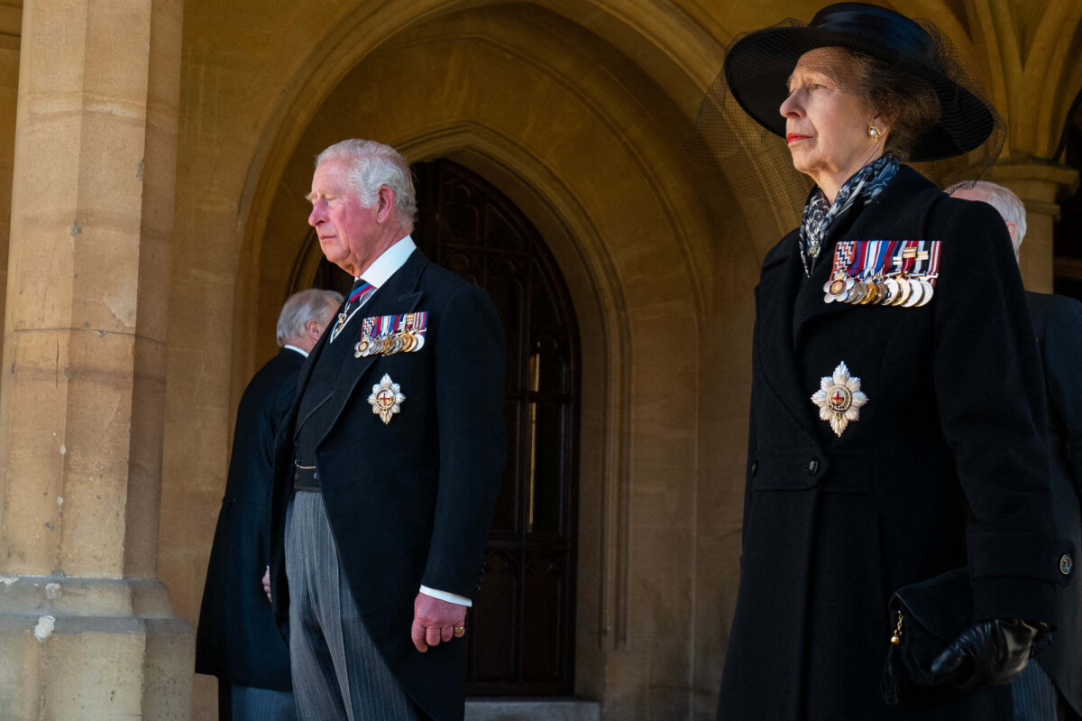 Photo : Le prince Charles, prince de Galles, la princesse Anne ...