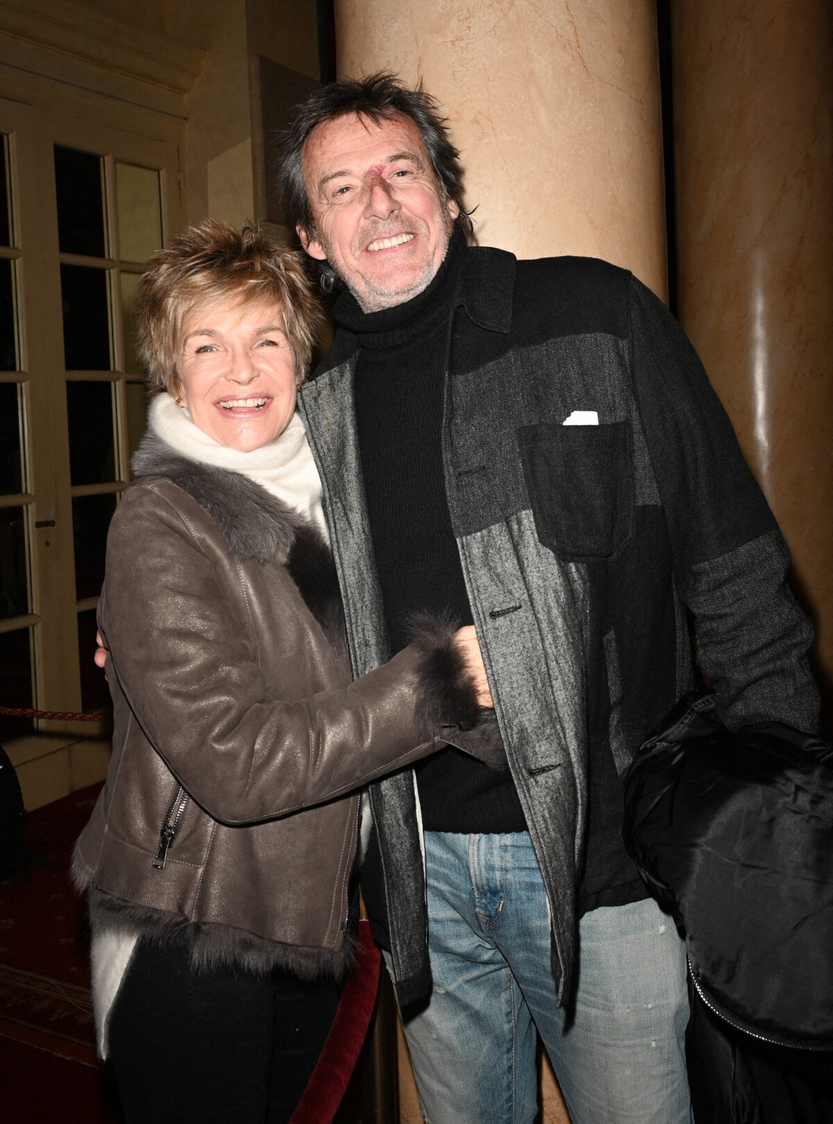 Photo : Exclusif - Véronique Jannot et Jean-Luc Reichmann - 100ème de ...