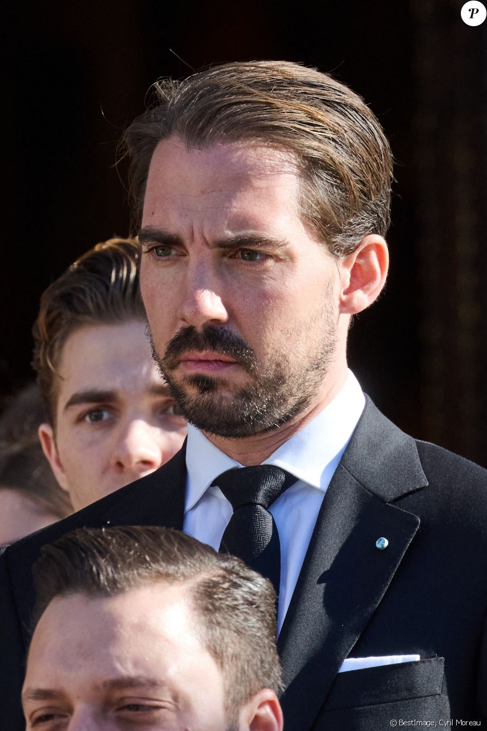 Le prince Philippos de Grèce et de Danemark - Sorties des obsèques du ...