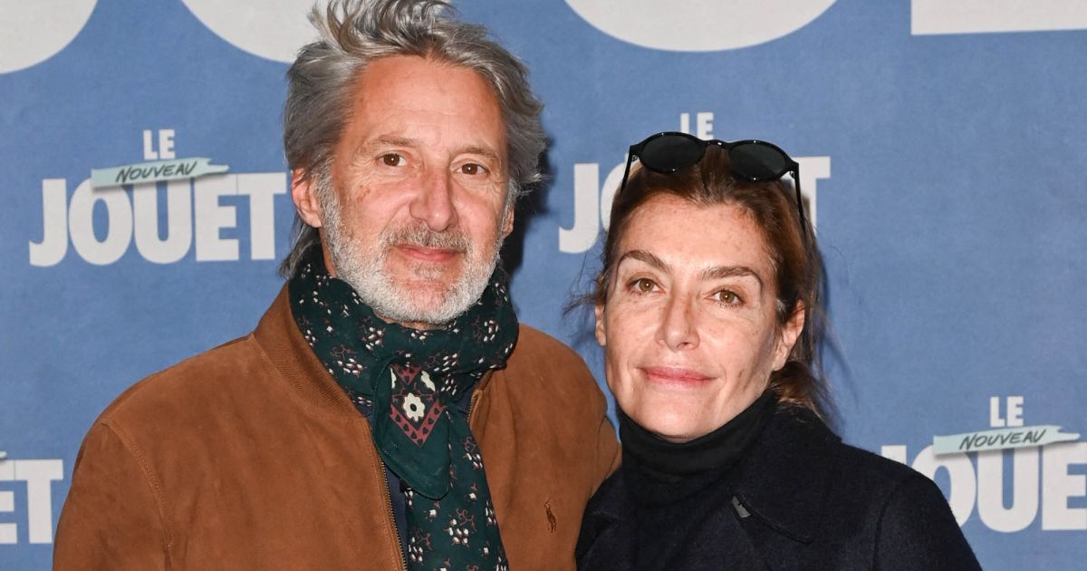 Antoine de Caunes et sa femme Daphné Roulier - Avant-première du film ...