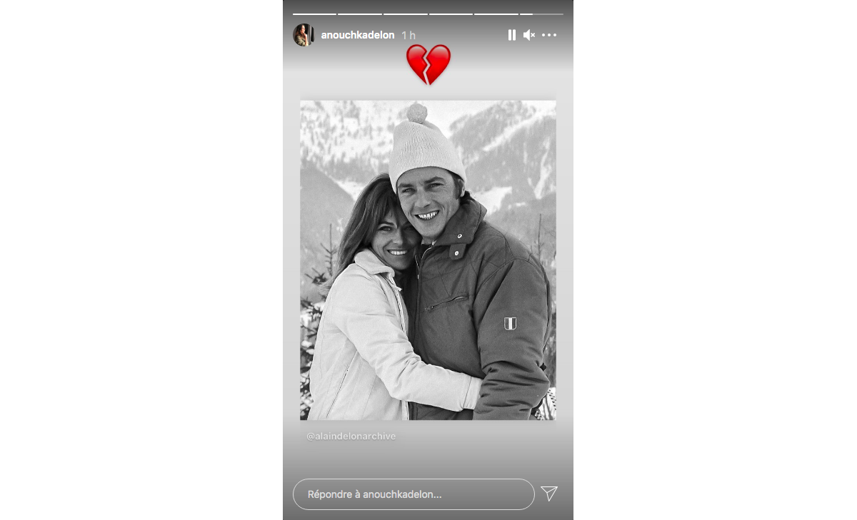 Photo : Anouchka Delon rend hommage à Nathalie Delon sur Instagram, le ...