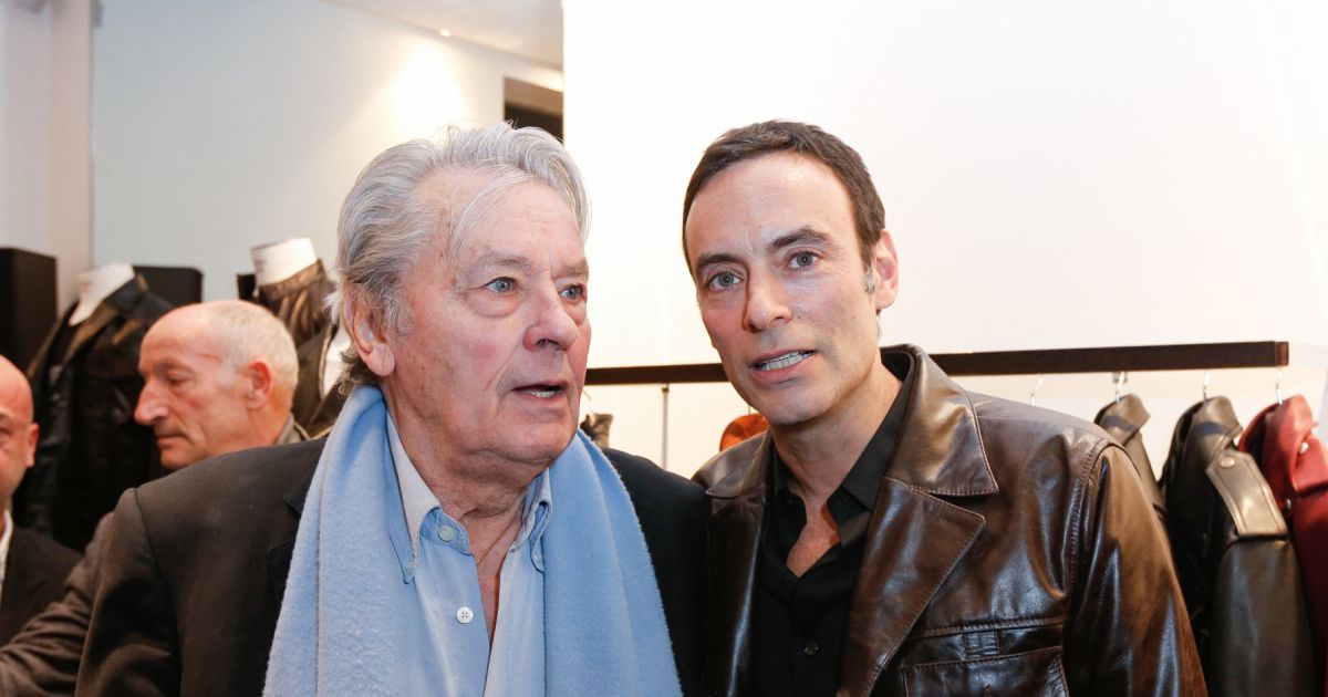 Exclusif - Alain Delon et son fils Anthony Delon - Lancement de la ...