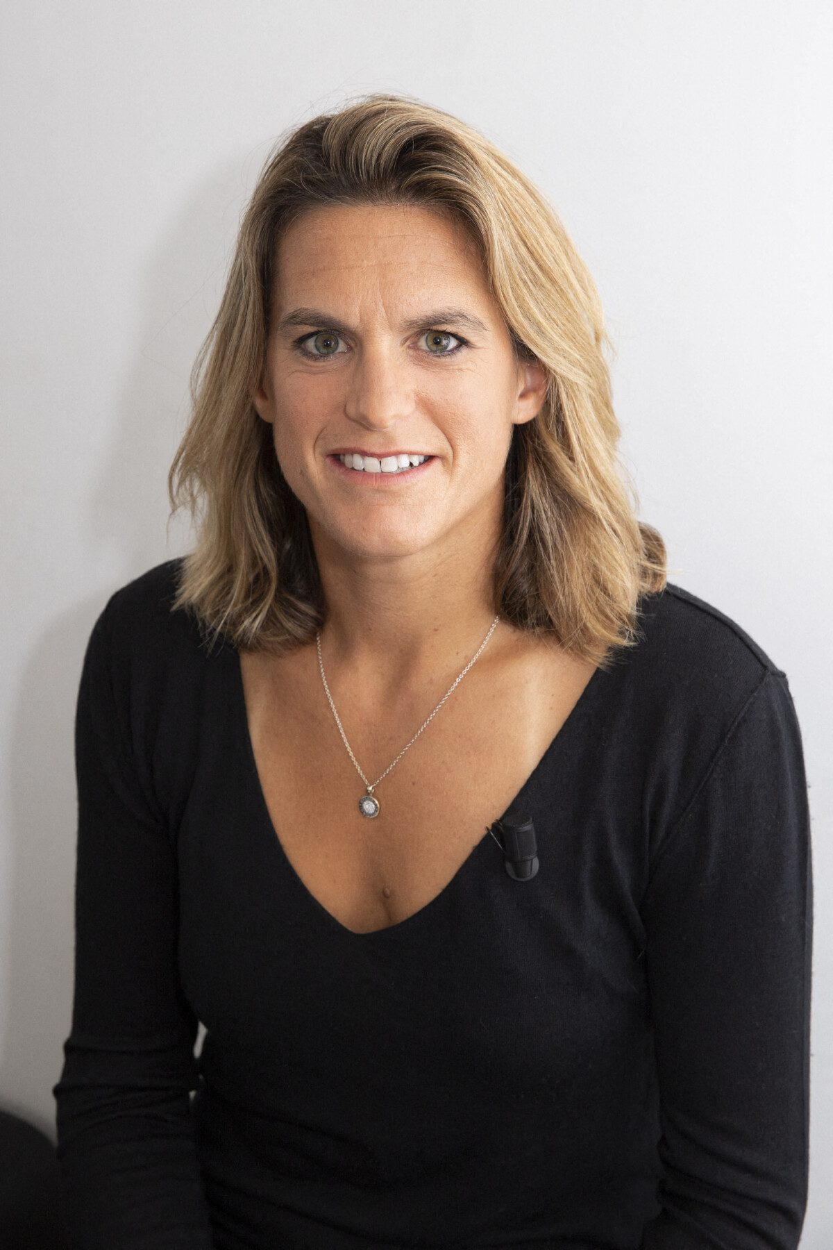 Photo : Exclusif - Amélie Mauresmo - Backstage de l'enregistrement de l ...